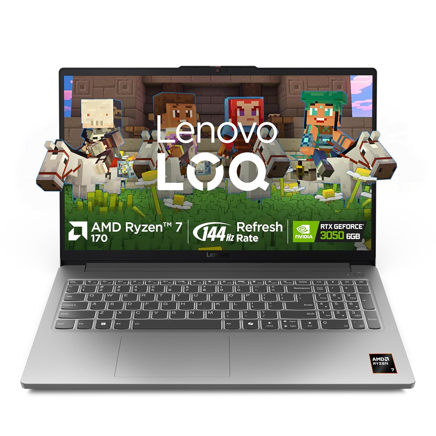 Lenovo LOQ Essential AMD Ryzen 7 170 | NVIDIA RTX 3050 6GB (83S000CRIN
