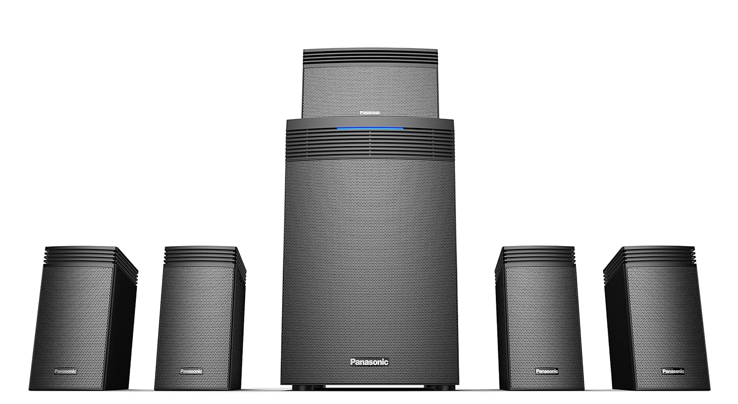 Panasonic 150W | 5.1 Ch Home Theatre with Real Surround Sound (SC-HT55