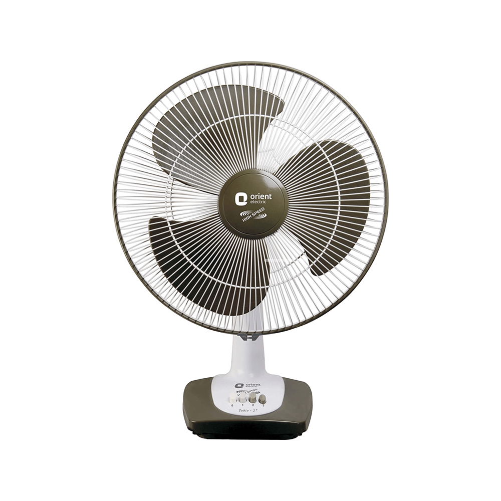 Orient Electric Table-27 400mm Table Fan Commander Grey